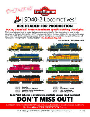 June 2023 Product Announcements – InterMountain Modeler's Club Central ...